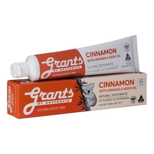 Grants – Orange Cinnamon Toothpaste with Neem Oil 110gm – Healthy ...