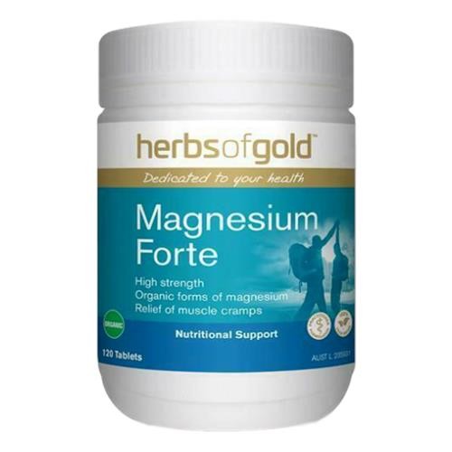 Herbs of Gold – Magnesium Forte 120 tabs – Healthy General Store ...