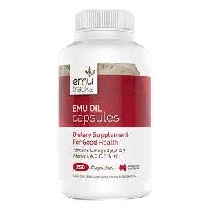 Emu Tracks – Emu Oil Capsules 250 – Healthy General Store | Funki Munki ...