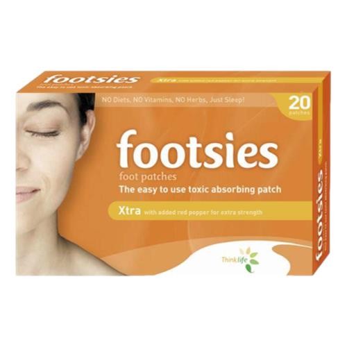 Footsies Japanese detox foot patches – Xtra – 20 patches – Healthy ...