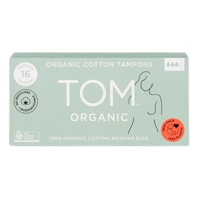 Tom Organic – Tampons Regular 16 – Healthy General Store | Funki Munki ...