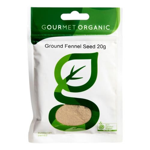 Gourmet Organic – Fennel Seed Ground 20gm – Healthy General Store ...