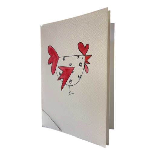 Nicola Morris – Greeting Card Blank Red Chook – Healthy General Store ...