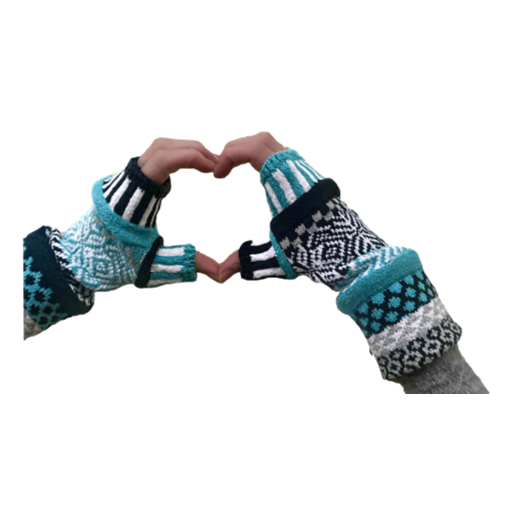 Solmate Socks – Mittens Fingerless Snowfall – Healthy General Store ...